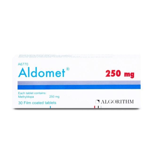 Aldomet 250Mg - 30 Tablets