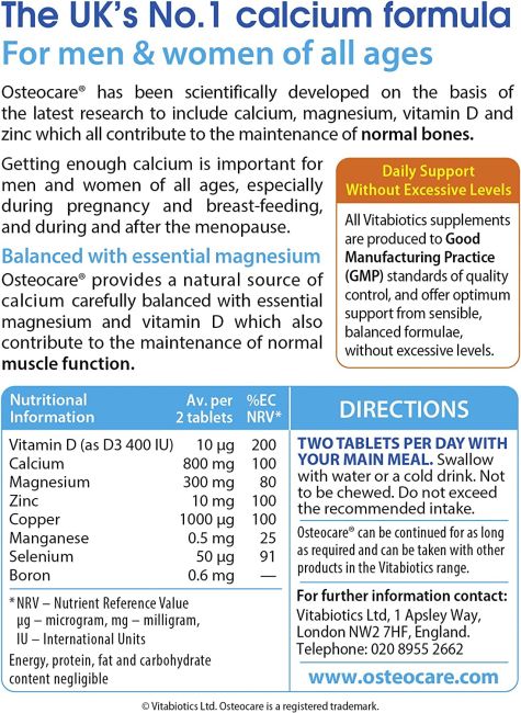 Osteocare 30 Tablet