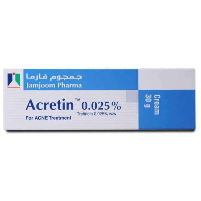 Acretin 0.025% Cream - 30Gm