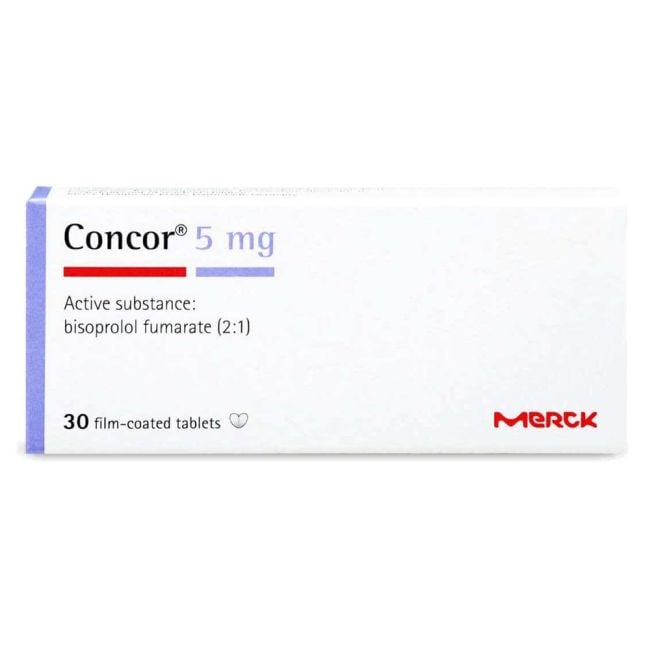 Concor - 5 Mg - 30 Tablet