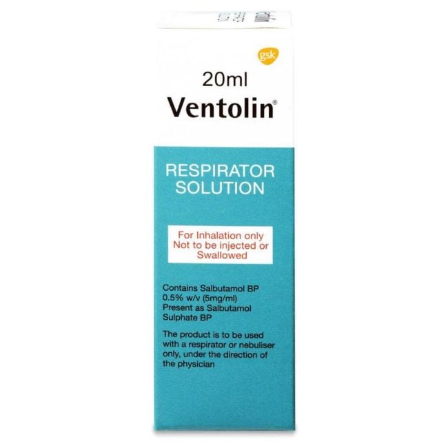 Ventolin - 0.05% Inhaler Solution - 20Ml