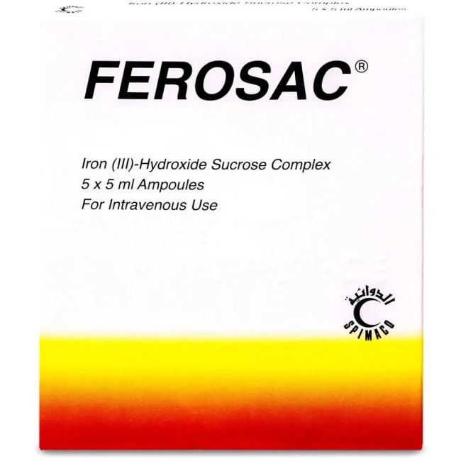 Ferosac - 100 Mg 5 Ampoule - 5 Ml