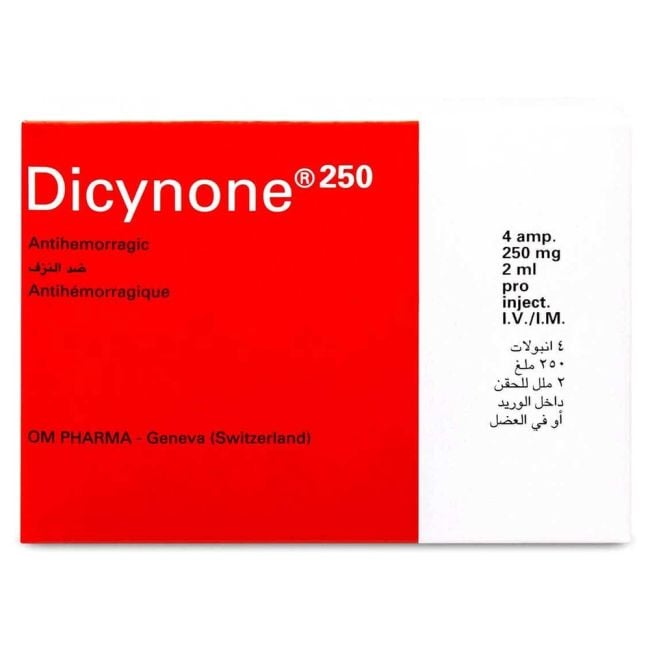 Dicynone - 250 Mg - 4 Ampoule