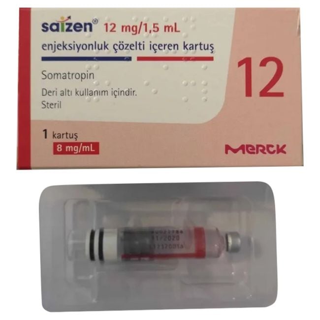 Saizen - 12 Mg/1.5 Ml Solution For Injection (Refrigerator)