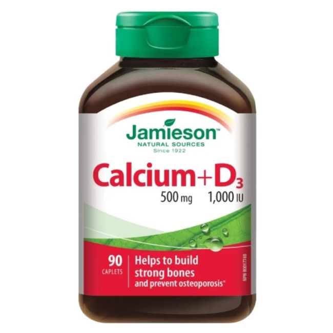 Jamieson - Calcium + D3 - 90 Caplets