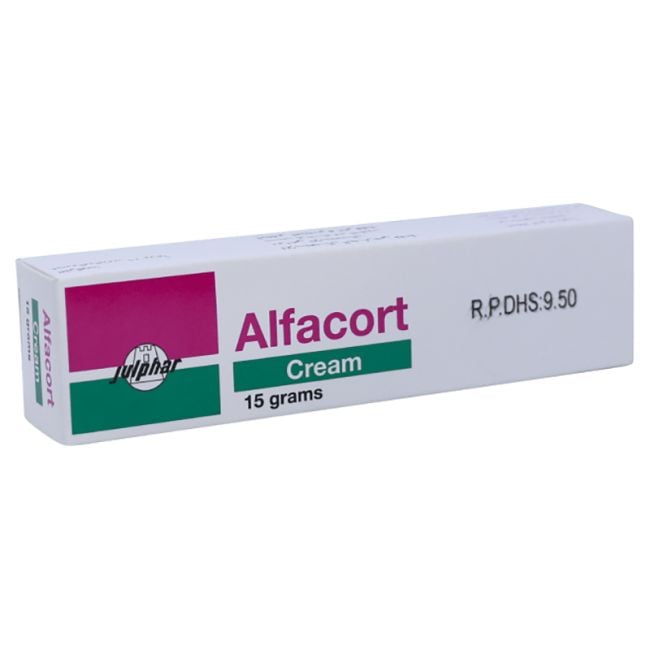 Alfacort 1% - Cream - 15Gm