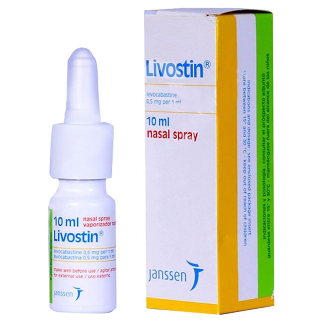 Livostin - 0.5 Mg Nasal Spray - 10 Ml