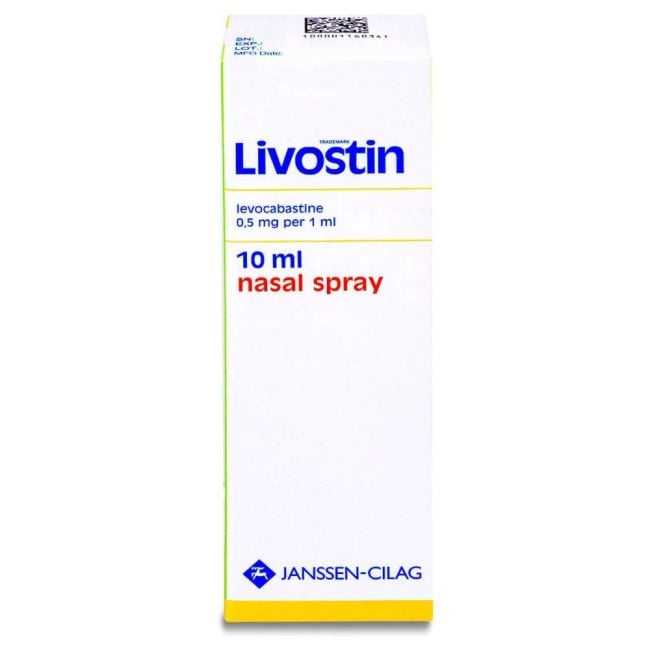 Livostin - 0.5 Mg Nasal Spray - 10 Ml