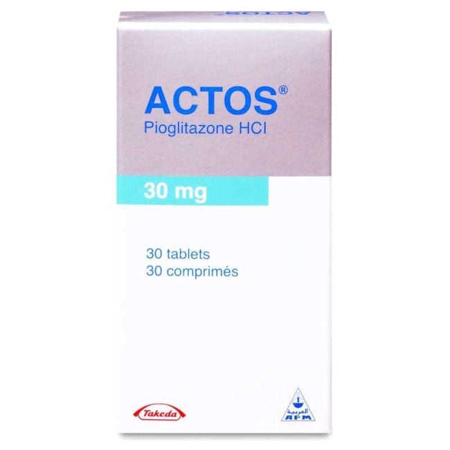 Actos 30Mg - 30 Tablets