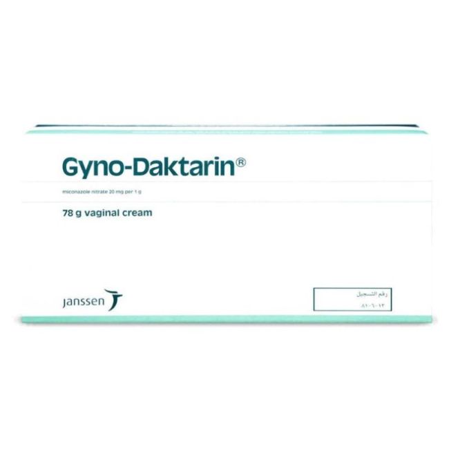 Gyno-Daktarin - 20 Mg Vaginal Cream - 78 Gm