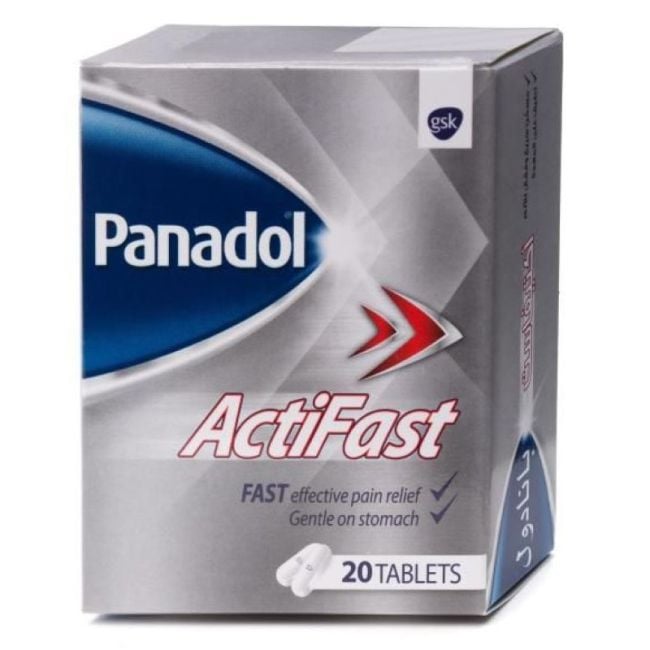 Panadol - Actifast 500 Mg - 20 Tablet