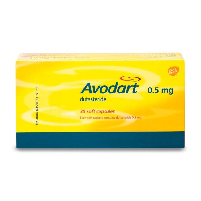 Avodart 0.5Mg - 30 Capsules