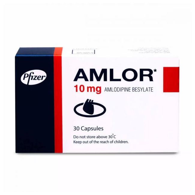 Amlor 10Mg - 30 Capsules