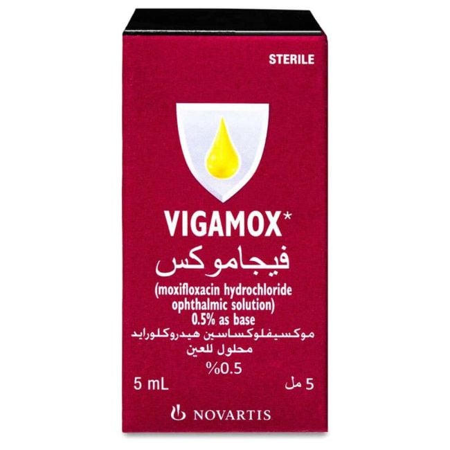 Vigamox - 0.5% Eye Drop - 5 Ml