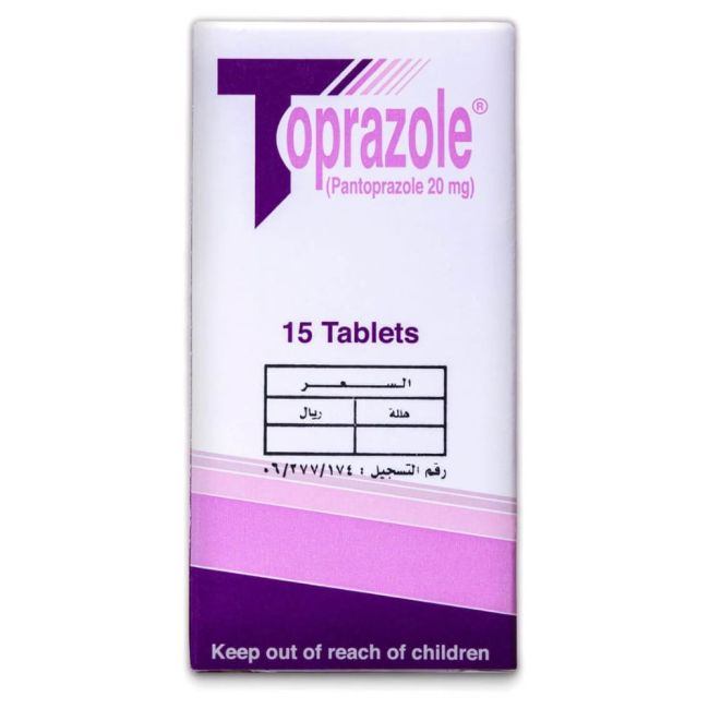 Toprazole - 20 Mg - 15 Tablet