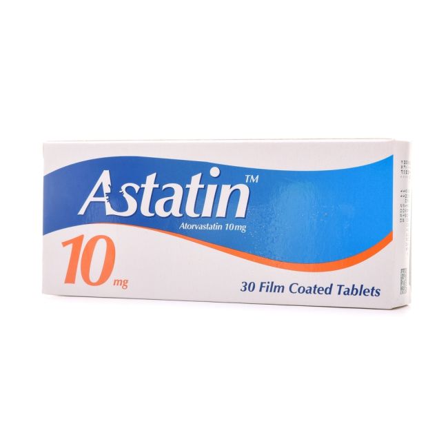 Astatin 10Mg - 30 Tablets