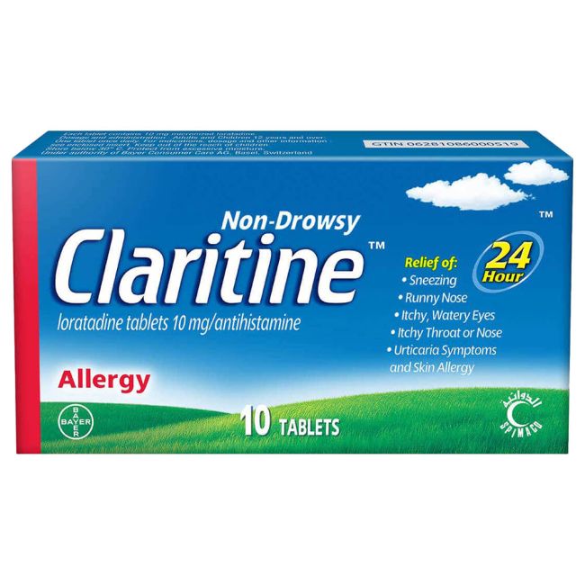 Claritine - 10 Mg - 10 Tablet