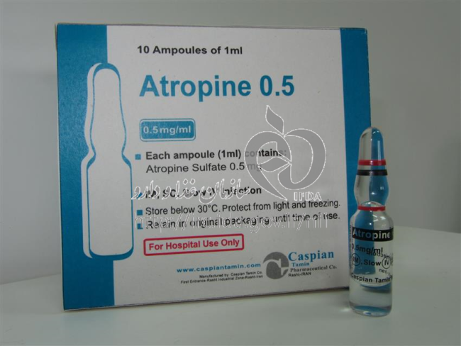 Atropine Sulphate 0.5Mg/Ml - Iv Injection - 1 Ampoule