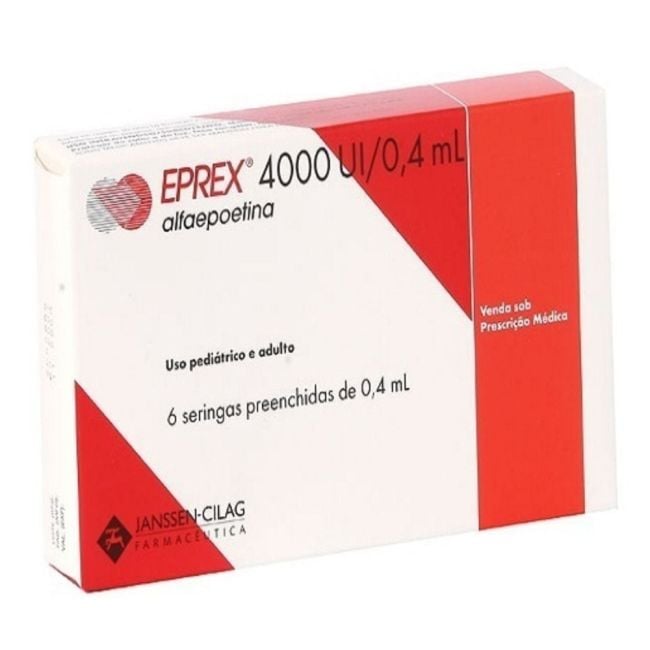 Eprex - 4000 Iu Pre-Filled Syringe - 6 Pcs (Refrigerator)
