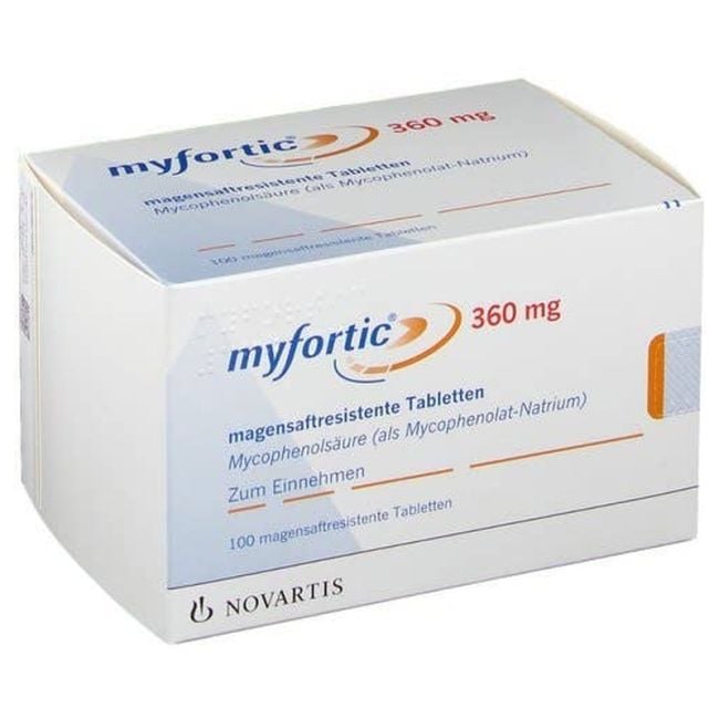 Myfortic - 360 Mg - 120 Tablet
