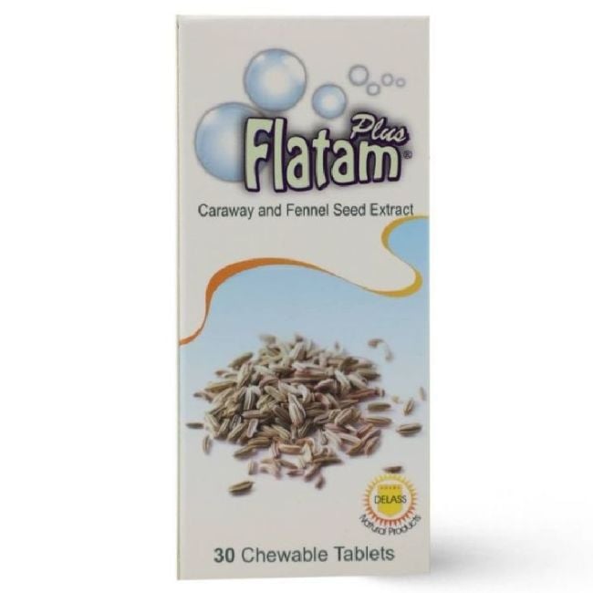 Flatam Plus 30 Chewable Tablets