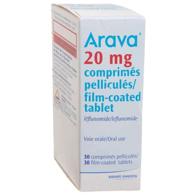 Arava 20Mg - 30 Tablets