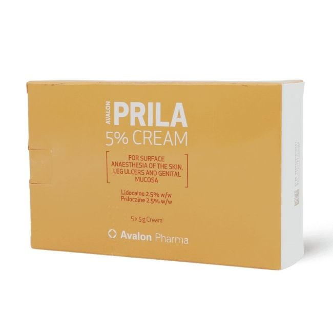Prila - 5% Cream 5 Gm -5Pcs