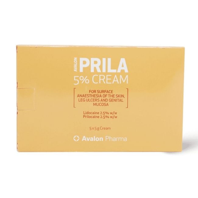 Prila - 5% Cream 5 Gm -5Pcs