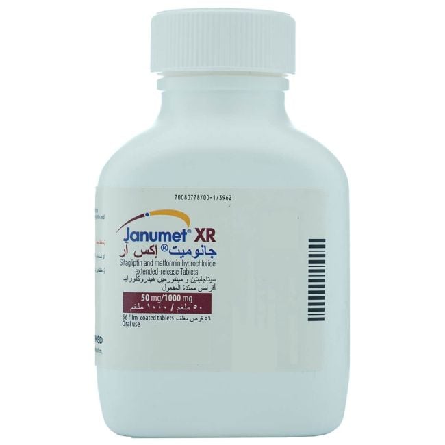 Janumet - Xr 50/1000 Mg - 56 Tablets