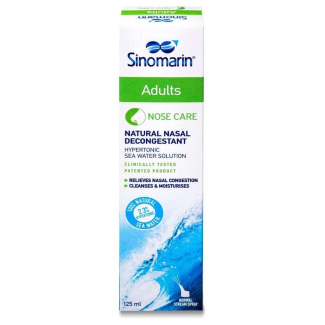 Sinomarin - Nasal Spray Adult - 125 Ml