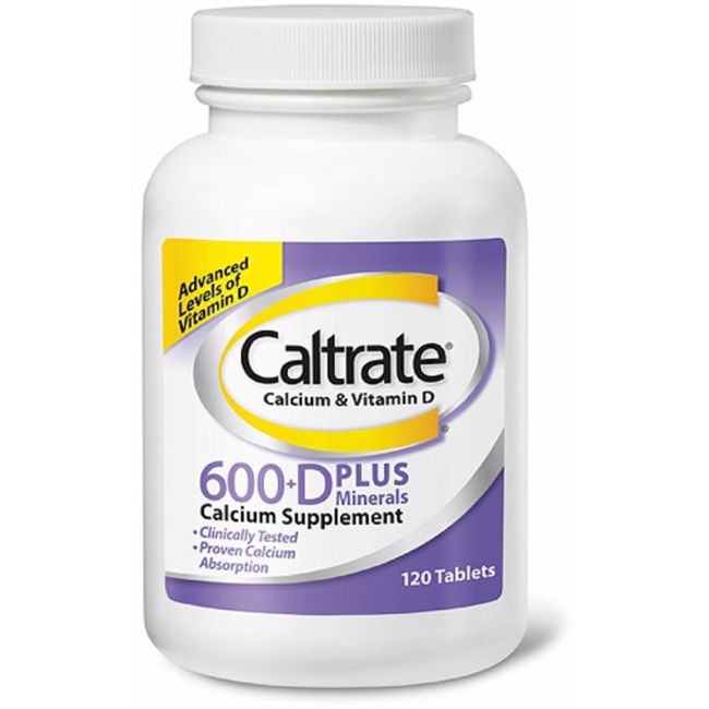 Caltrate - 600+D Plus Minerals - 60 Tab