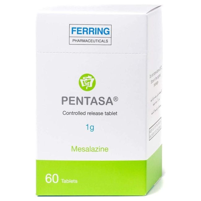 Pentasa - 1G - 60 Tablets