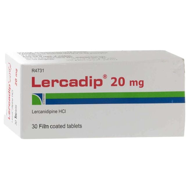 Lercadip - 20 Mg - 30 Tablets