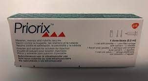 Priorix Injection 0.5Ml/1 Vial Im Vaccine (Refrigerator)
