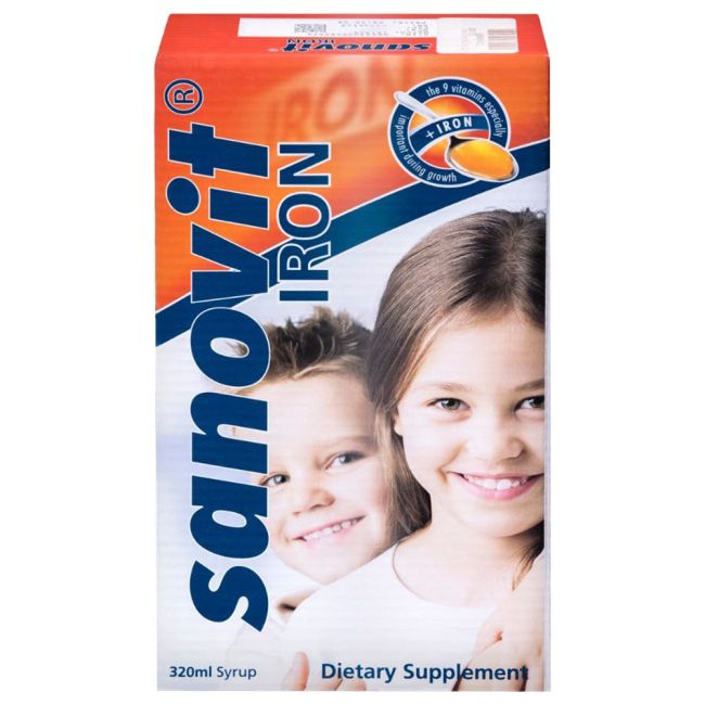 Sanovit - Syrup With Iron - 320 Ml