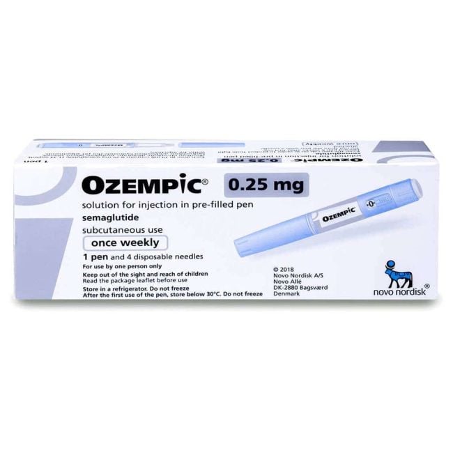 Ozempic - 0.25 Mg 1 Prefilled Pen - 1.5 Ml (Refrigerator)