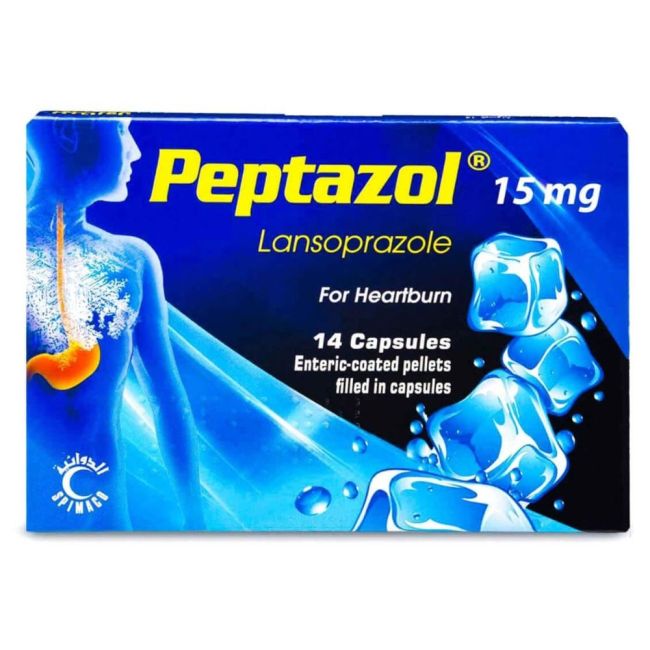 Peptazol - 15 Mg - 28 Capsule