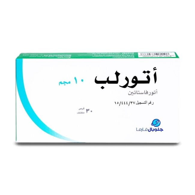 Atorlip 10Mg - 30 Tablets