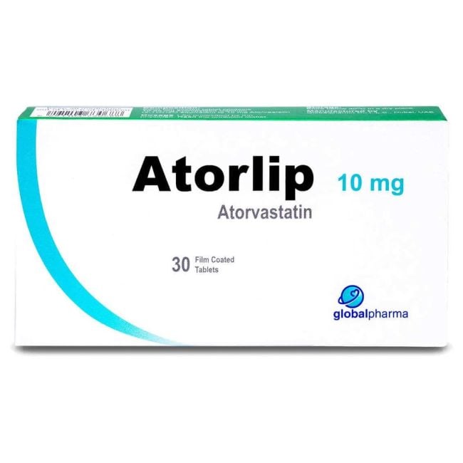 Atorlip 10Mg - 30 Tablets