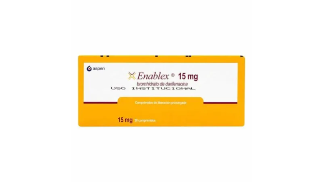 Enablex - 15mg - 28 Tablets