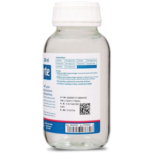 Babylyte Oral Solution - 240Ml