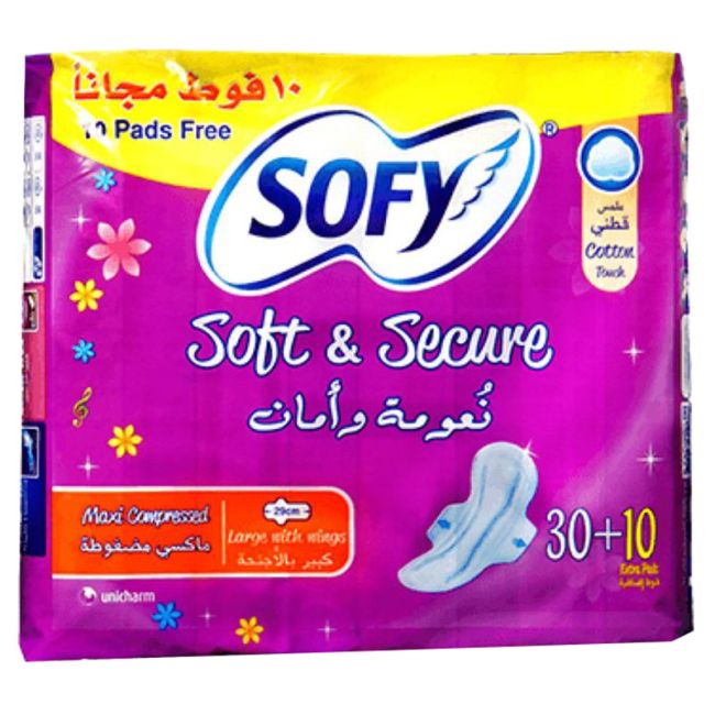 Sofy - Soft & Secure Maxi - Large - 30+10Pcs