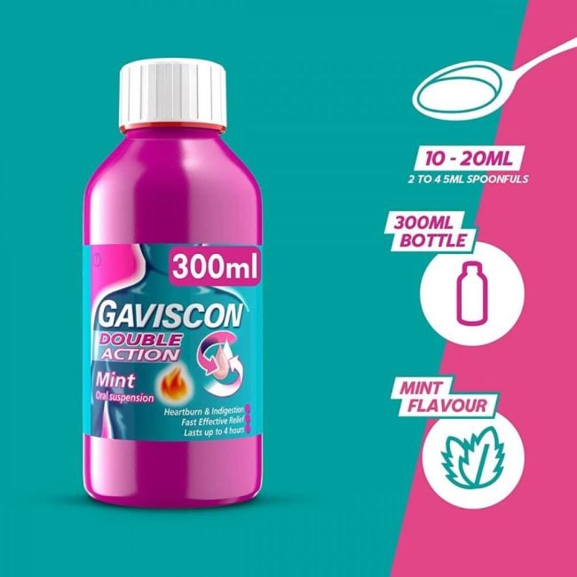 Gaviscon - Double Action Liquid - 300 Ml