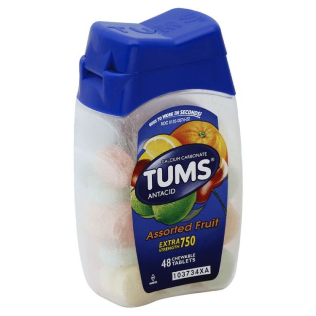 Tums - Extra Strength 750Mg - 48 Chewable Tablets