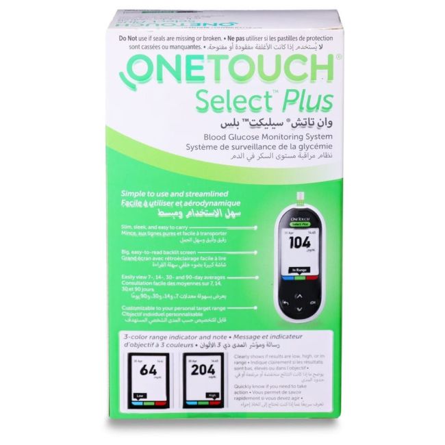 One-Touch - Select Plus Blood Glucose Monitor