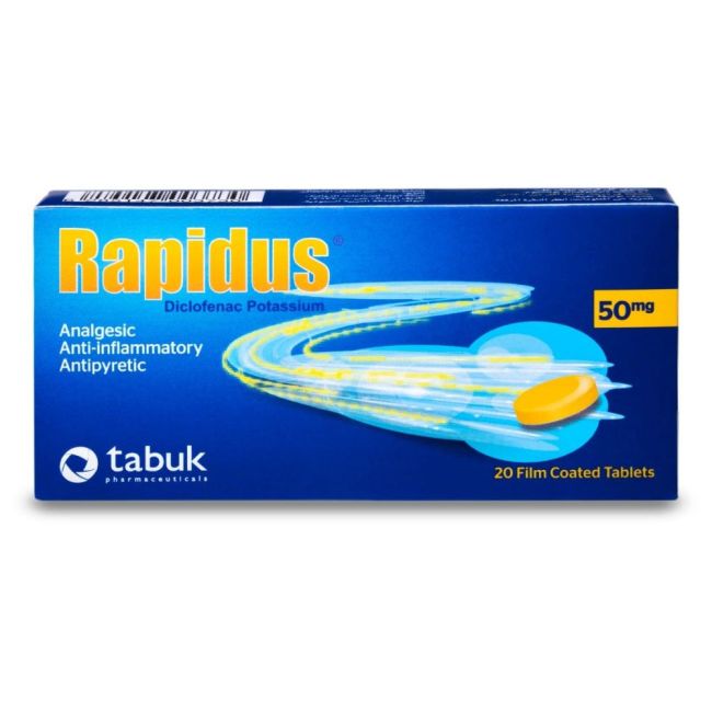 Rapidus - 50 Mg - 20 Tablet