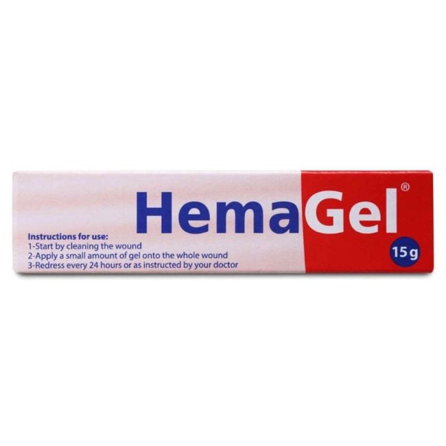 Hemagel - Hydrophilic Gel - 15 Gm