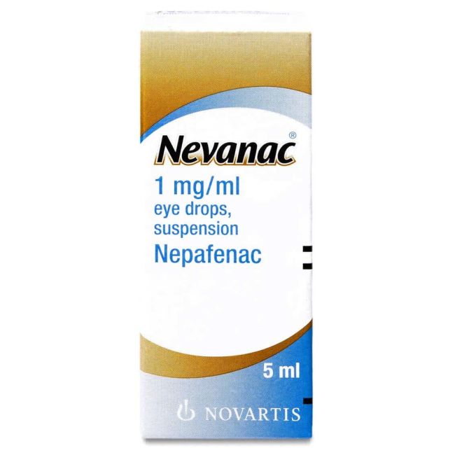 Nevanac - 1 Mg/Ml Eye Drop - 5 Ml