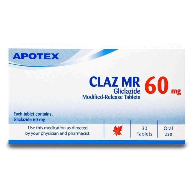Claz - Mr 60 Mg - 30 Tablets