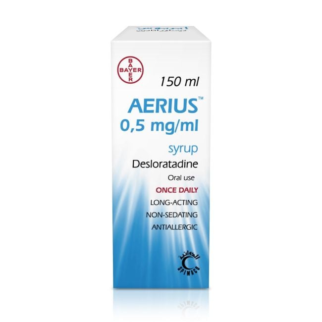 Aerius - 2.5 Mg-5Ml - 150Ml Syrup
